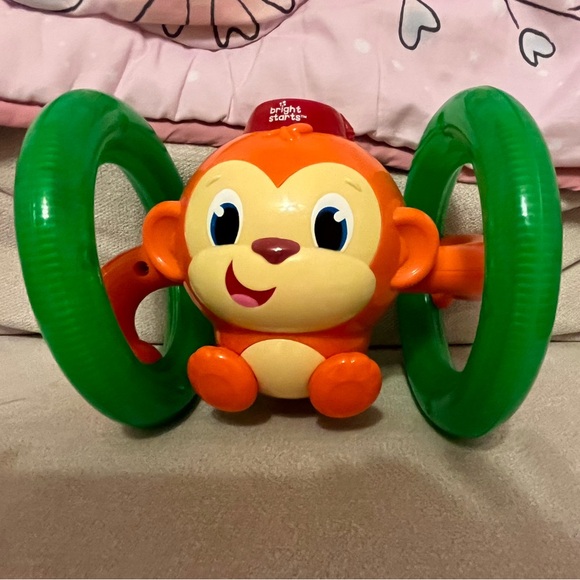 Bright Starts | Toys | Bright Starts Roll Glow Monkey | Poshmark